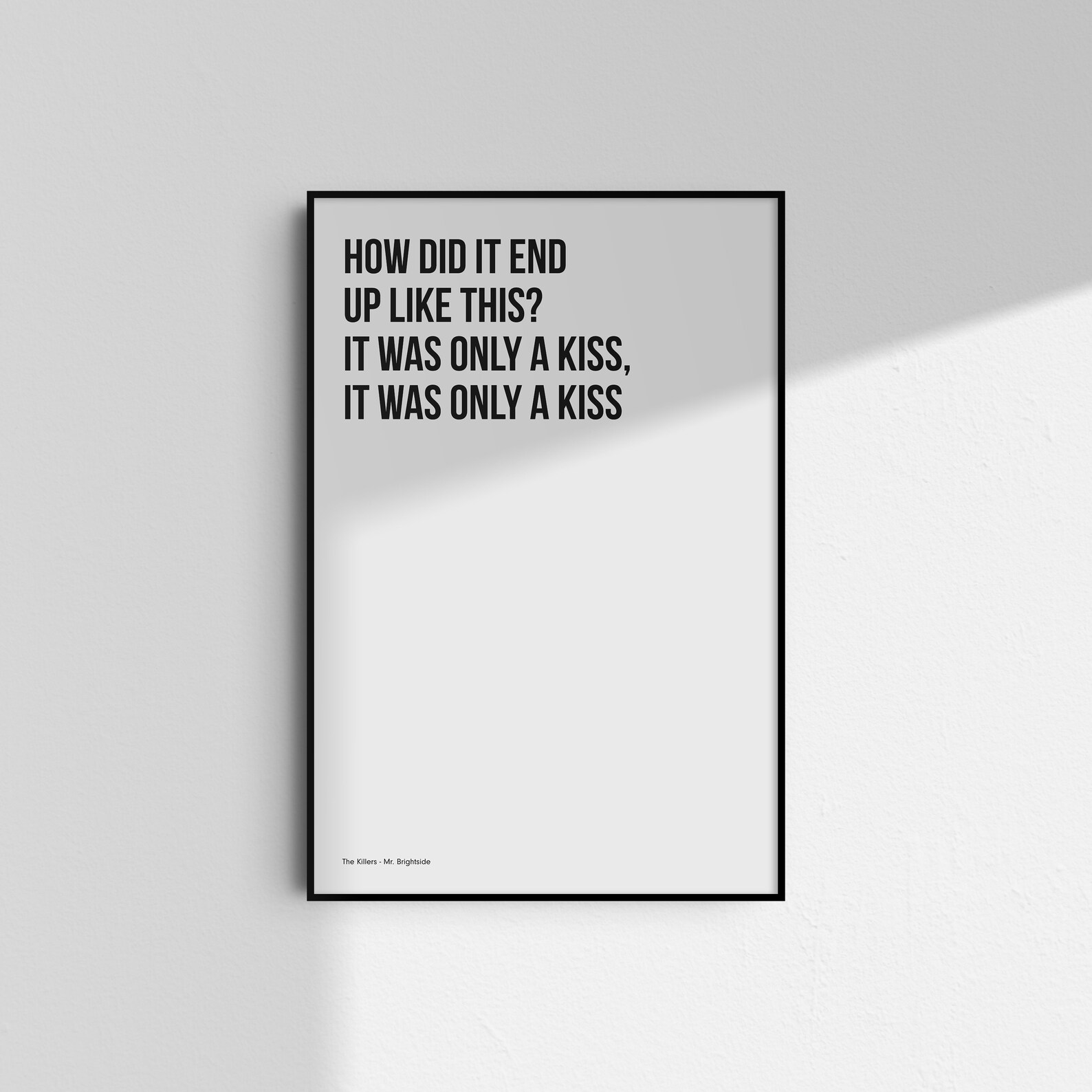 Personalized Song Lyrics Print, Custom Music Wall Art (digital Download ...