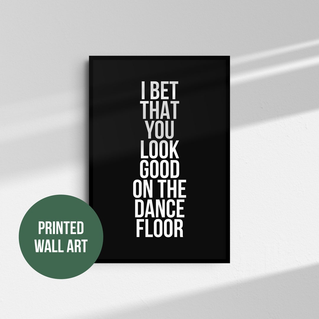 Arctic Monkeys I Bet You Look Good on the Dancefloor Wall Art ...