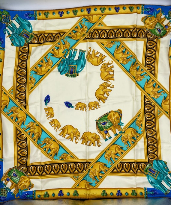 Cartier Cartier elephant motif buckle belt leather br… - Gem