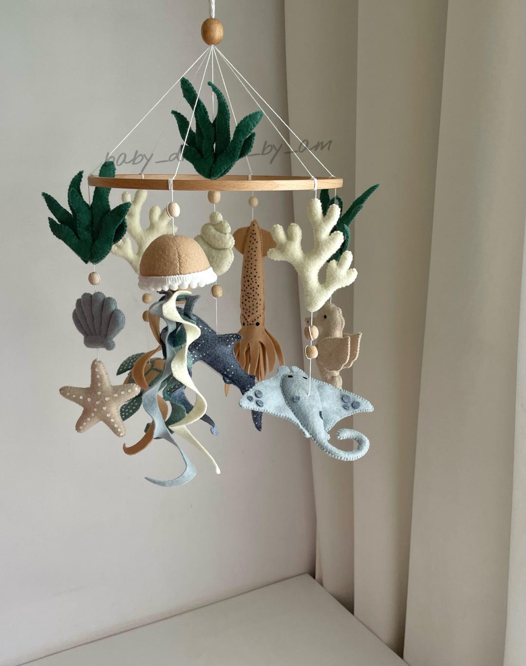 Baby Mobile Ocean, Marine Decor in the Children's Room, Ocean Decor ...