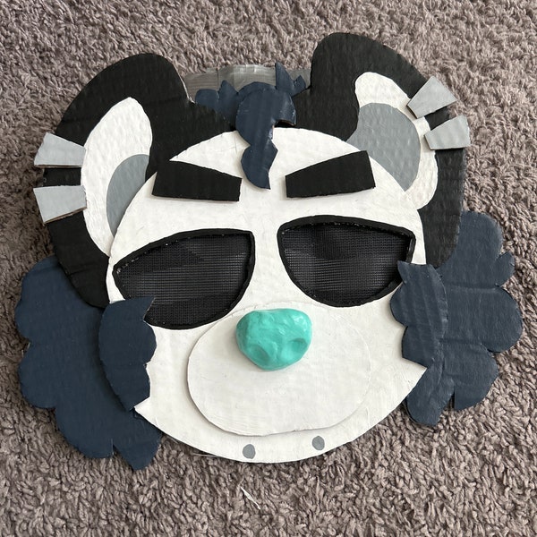 Furry Mask - Etsy