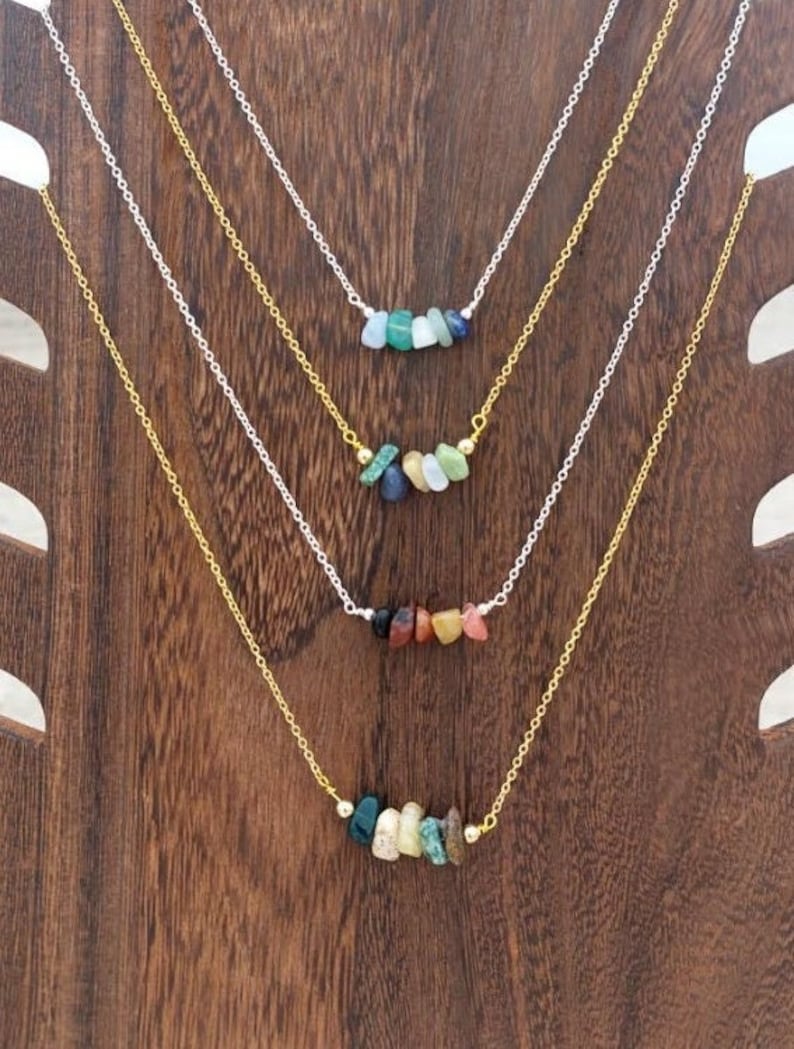 Custom Crystal Bead Necklace: Build Your Own Crystal Jewelry, Gold and ...