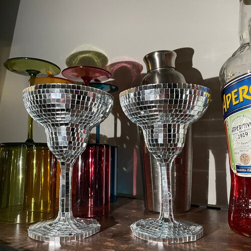 Disco Margarita Glass - Etsy