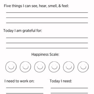Daily Mindfulness Practice Tracker - Etsy