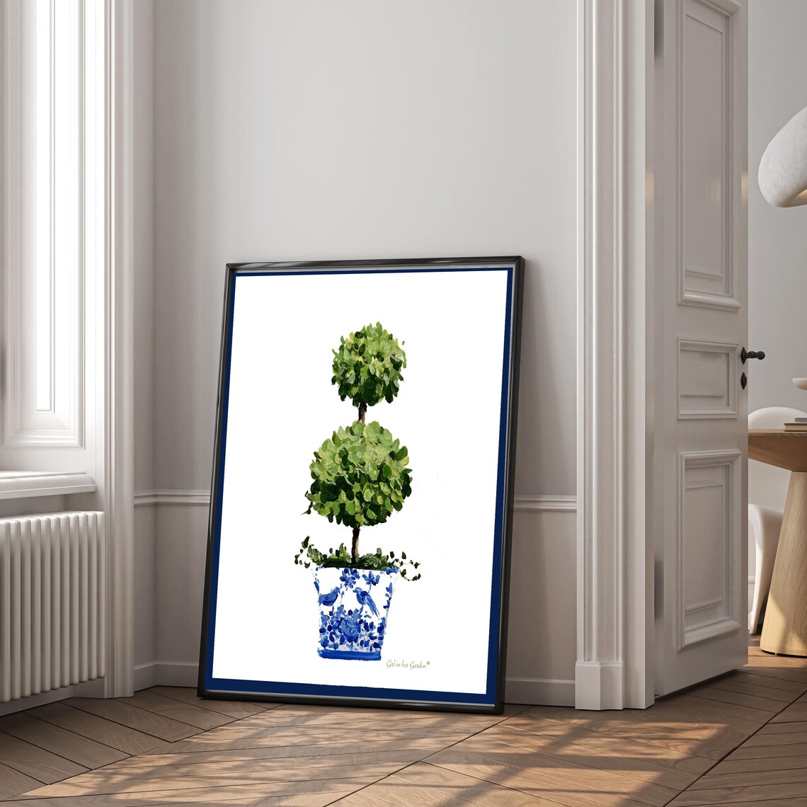 Botanical Wall Decor, Topiary Art, Fine Art PRINT or CANVAS - Etsy