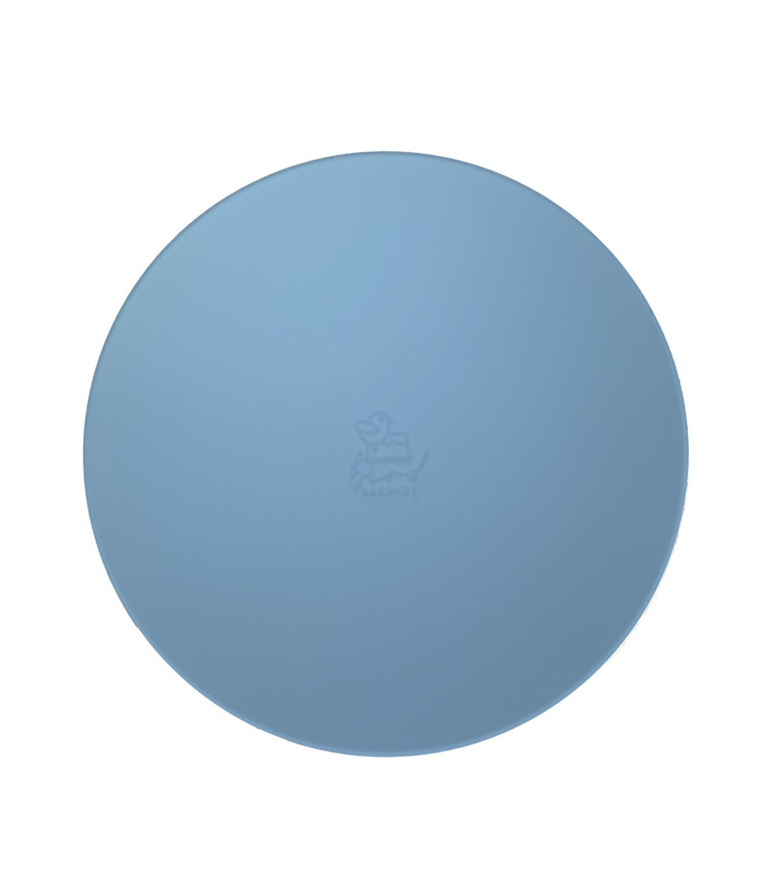 Blue Reusable Cake Board Acrylic Cake Disc Round Cake Base Bird Baking ...