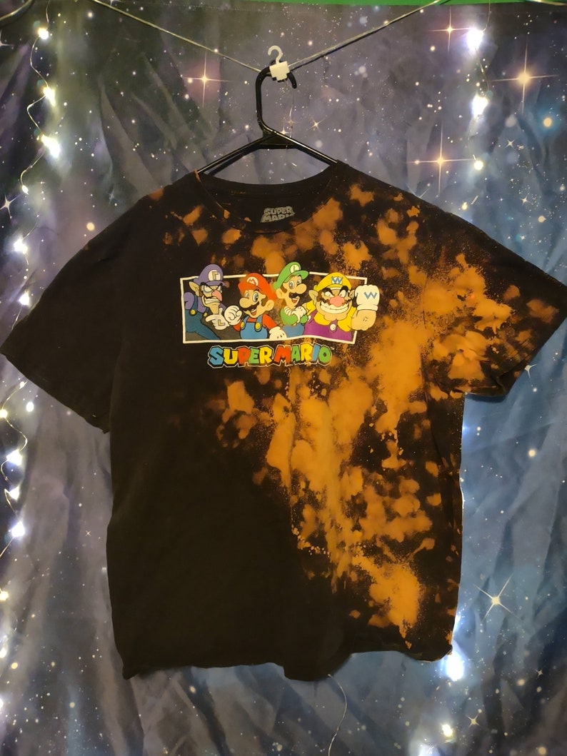 Bleach Super Mario T Shirt - Etsy