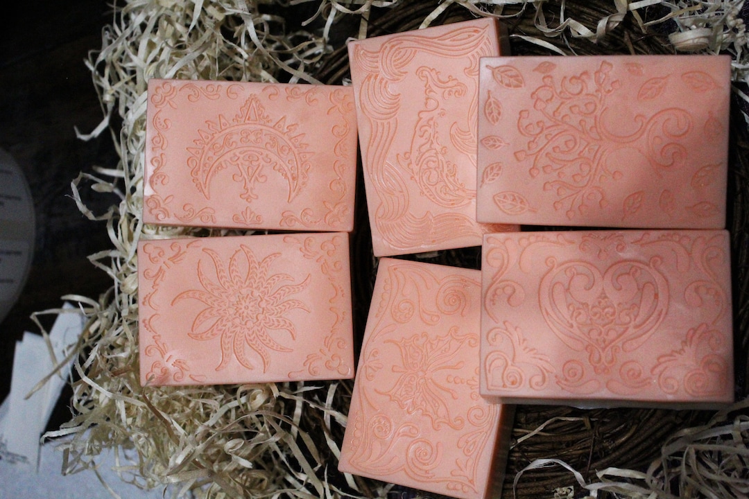 Set of 6 Handmade Soaps | Homemade Soap | 100% Natural | Sensitive Skin ...