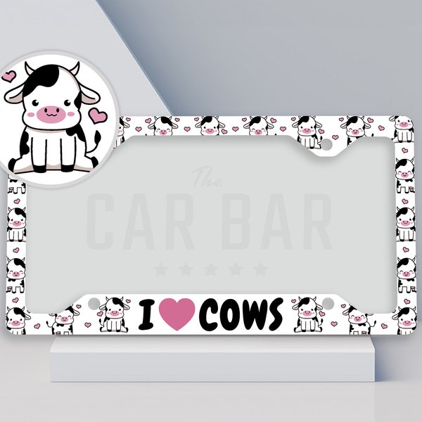 Cow Print License Cover - Etsy