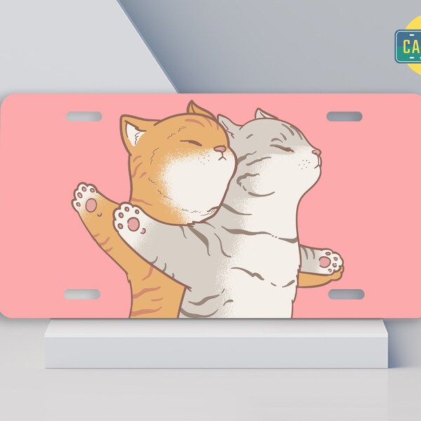 Cat Front License Plate - Etsy
