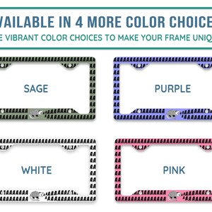 Opossum License Plate Frame, Possum Plate Cover, Opossum Car Decor ...