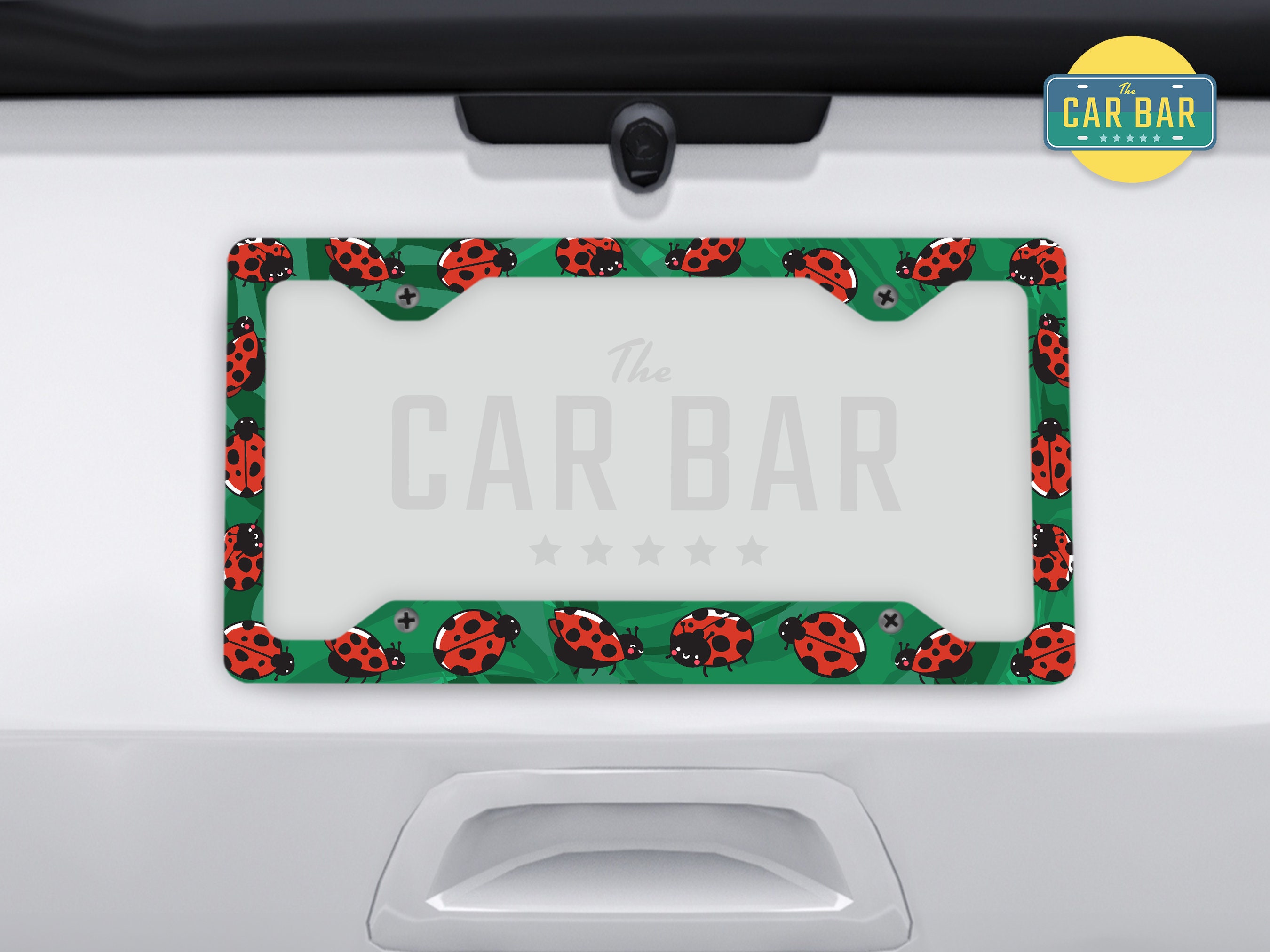 Ladybug License Plate Frame Cute Car Accessories for Women - Etsy