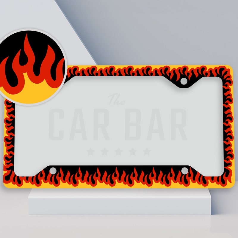 License Plate Frames - Etsy