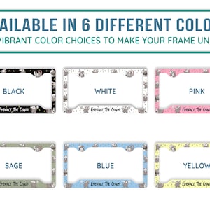 Opossum Funny License Plate Frame, Possum Plate Cover, Opossum Car ...