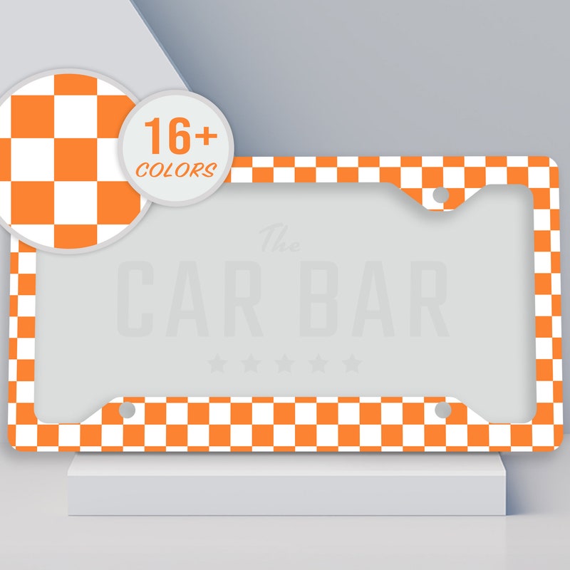 License Plate Frame - Etsy