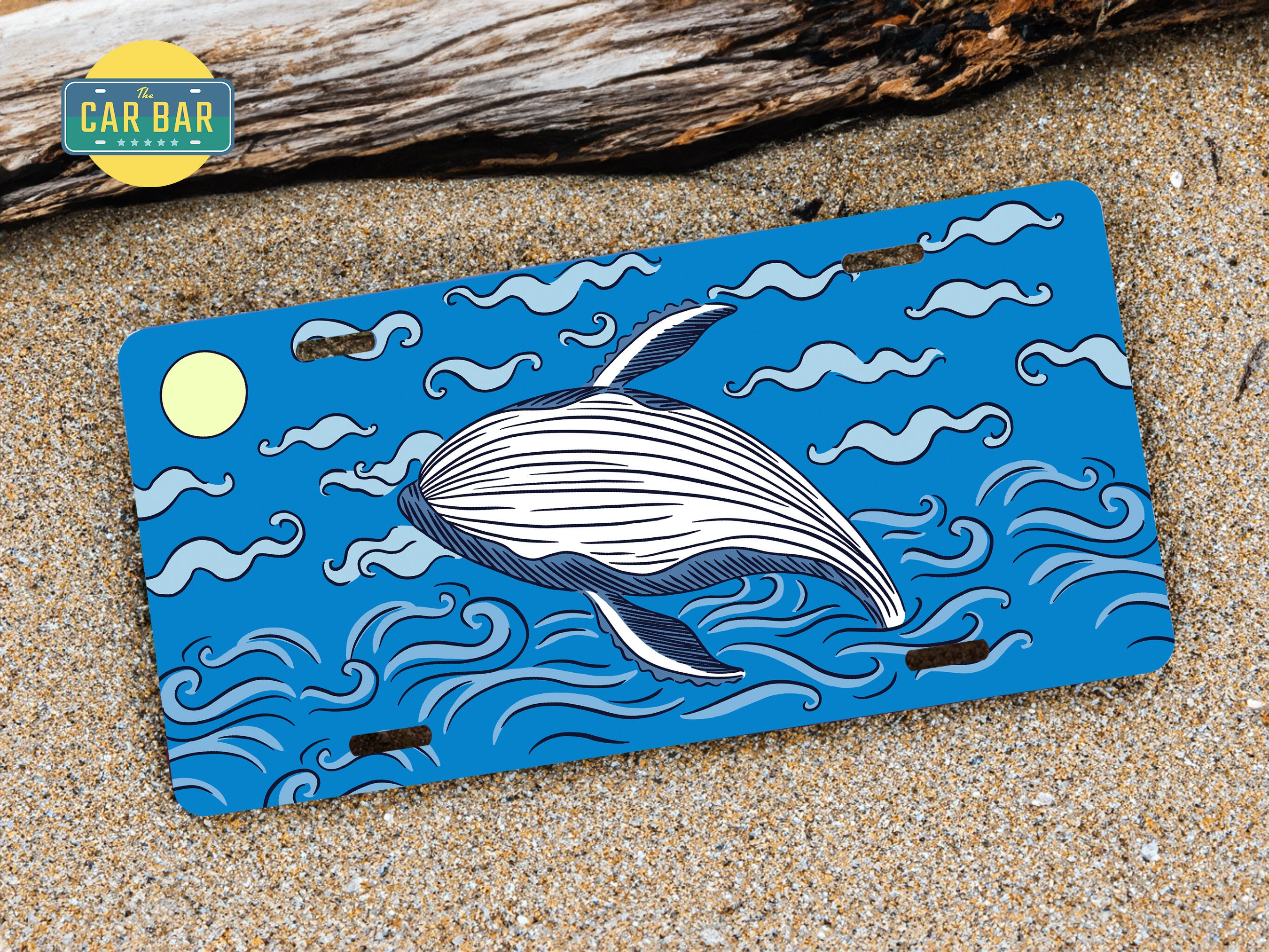 Whale License Plate Humpback Whale Accessories for Women - Etsy