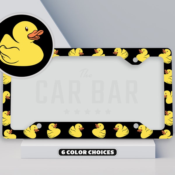 Duck License Plate Frame - Etsy