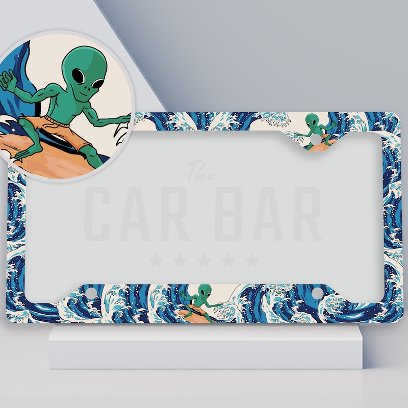 License Plate Frame - Etsy