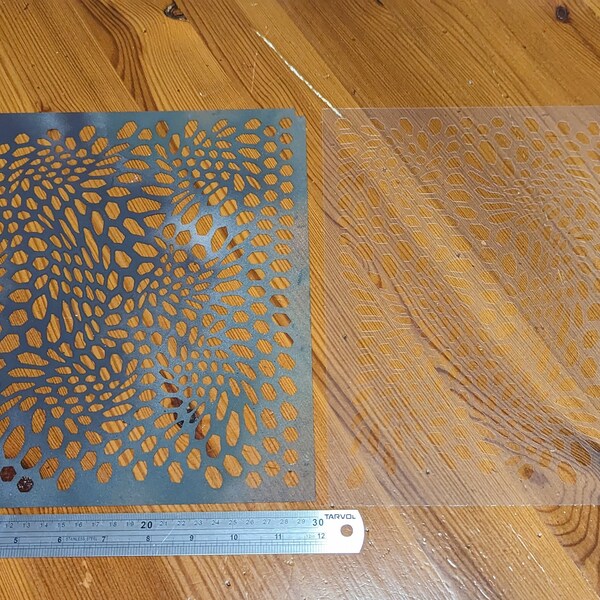 Kryptek Stencil - Etsy