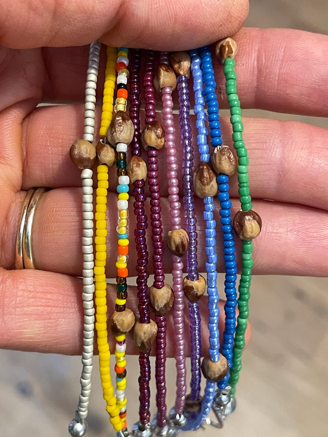 Bracelets - Ghost Beads - Etsy