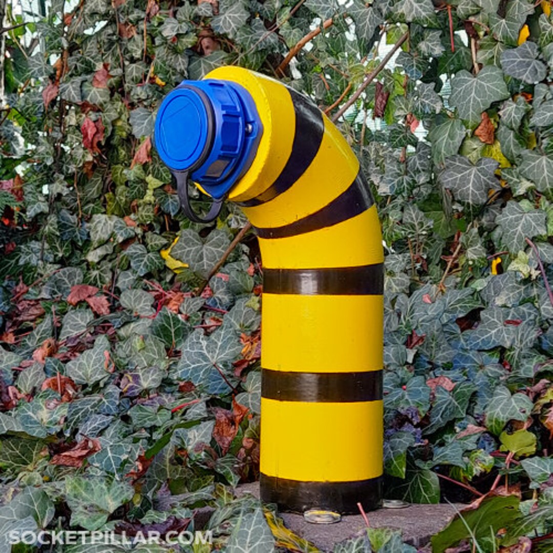 Socket Column Outdoor Socket Column Garden Socket Column - Etsy