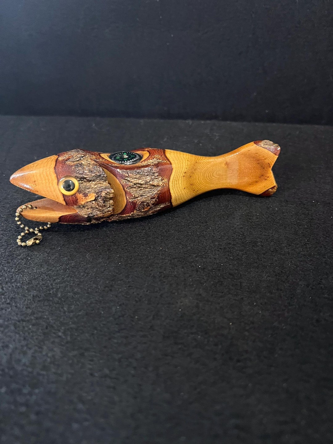Unique, Carved Wood Fish Compass, Great Gift for a Fisherman - Etsy