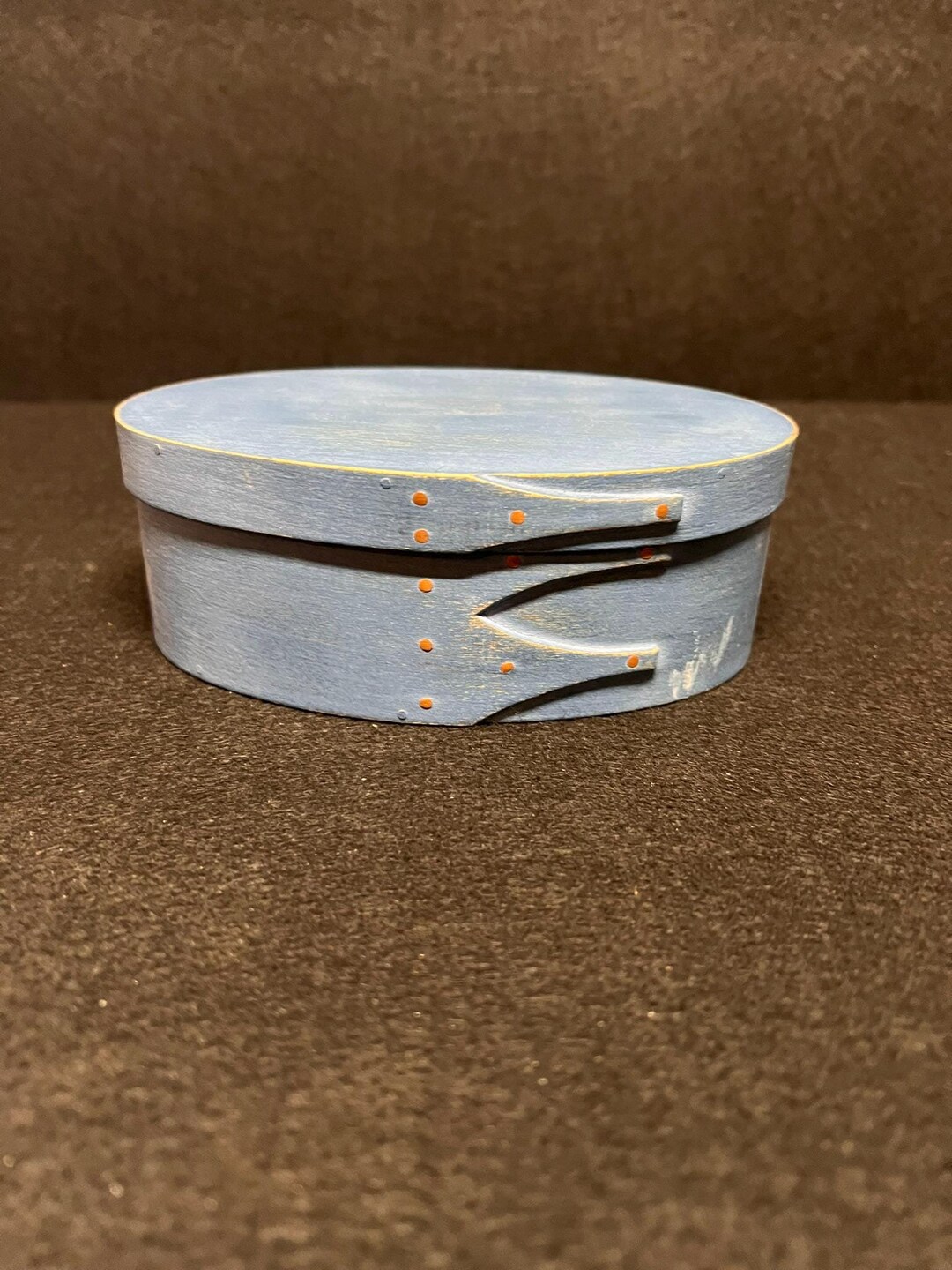 Shaker Style Oval Box With Lid. Oval Box, Handmade Steam Bent Box, Wood ...