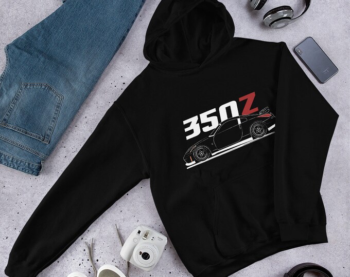 JDM 350Z Z33 Hoodie: Automotive Apparel for Car Enthusiasts - Etsy