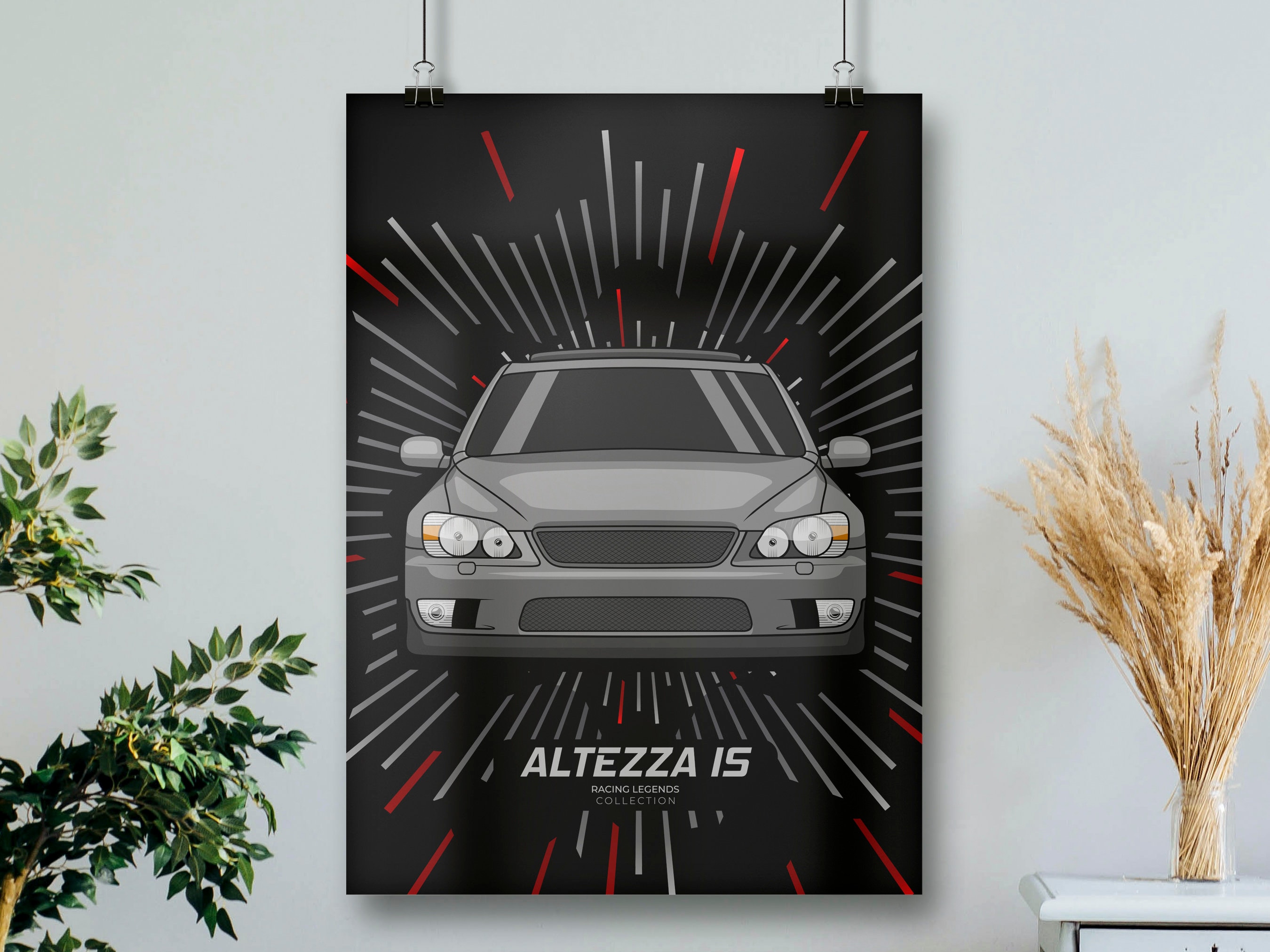 Altezza IS200 IS300 Poster // JDM Racing Automotive Apparel for Car ...