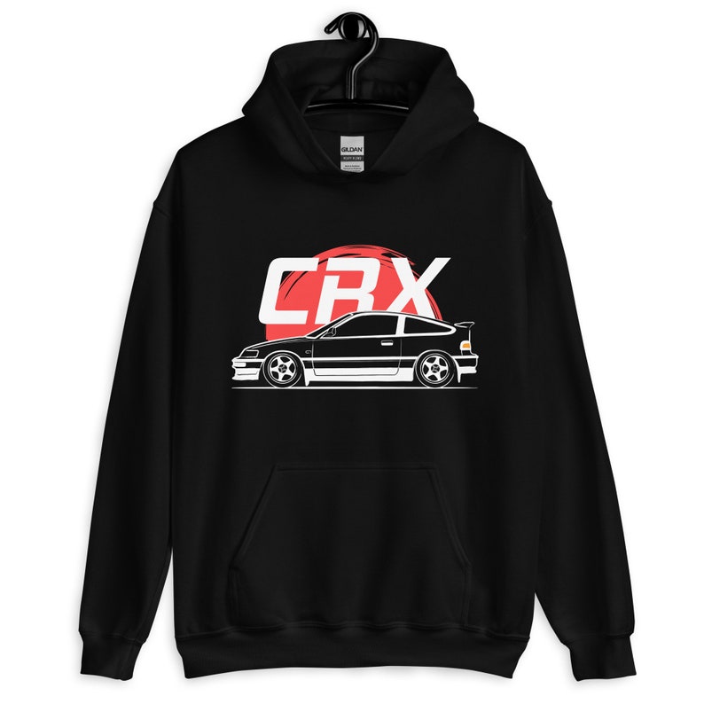 JDM CRX Unisex Hoodie // Jdm Racing Car Automotive Apparel - Etsy