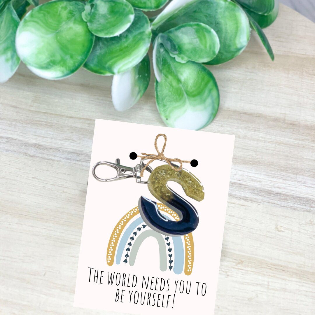 Inspirational Gift Tag, Valentine Gift Tag, Keychain Holder Tag ...