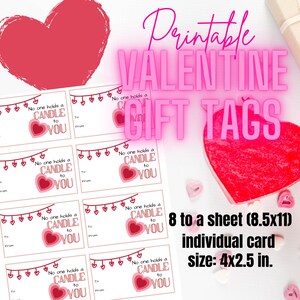 Teacher Valentine Tag, Printable Teacher Valentine, Teacher Gift ...