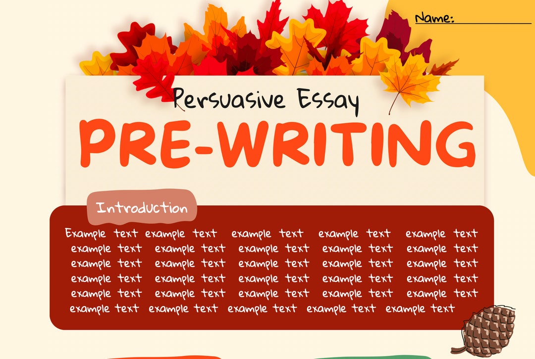 Persuasive Writing Planning Sheet - Etsy