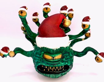Christmas Santa Tree Topper - Etsy