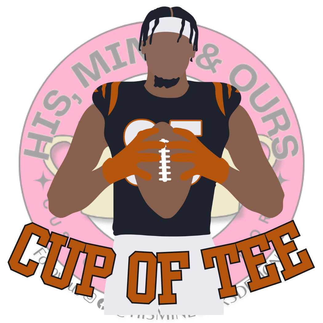 Tee Higgins - Cup of Tee- PNG - Canva- Bengals- Higgins - Cincinnati ...