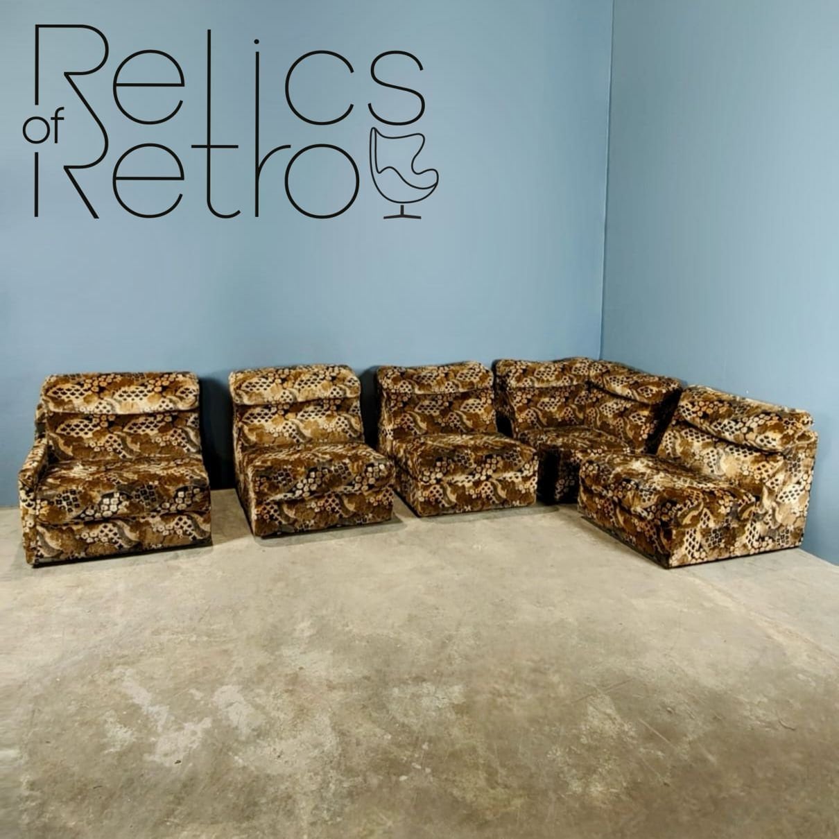 Mid Century Retro Modular Sofa by Englender Retro Vintage MCM - Etsy