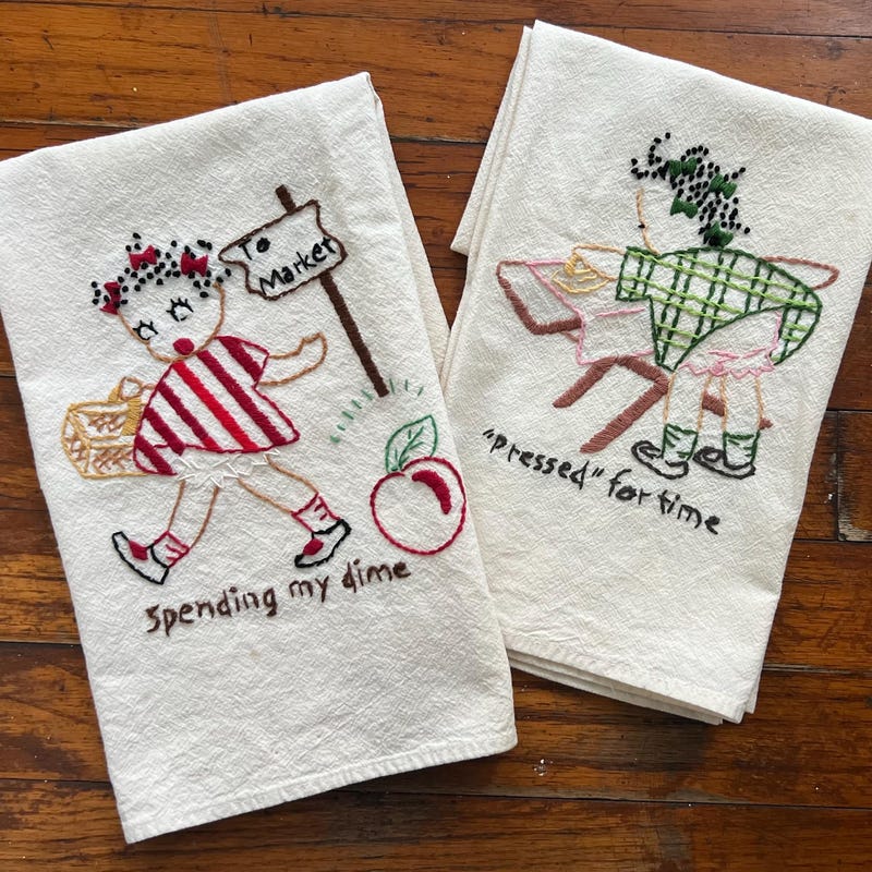 Hand Embroidered - Etsy
