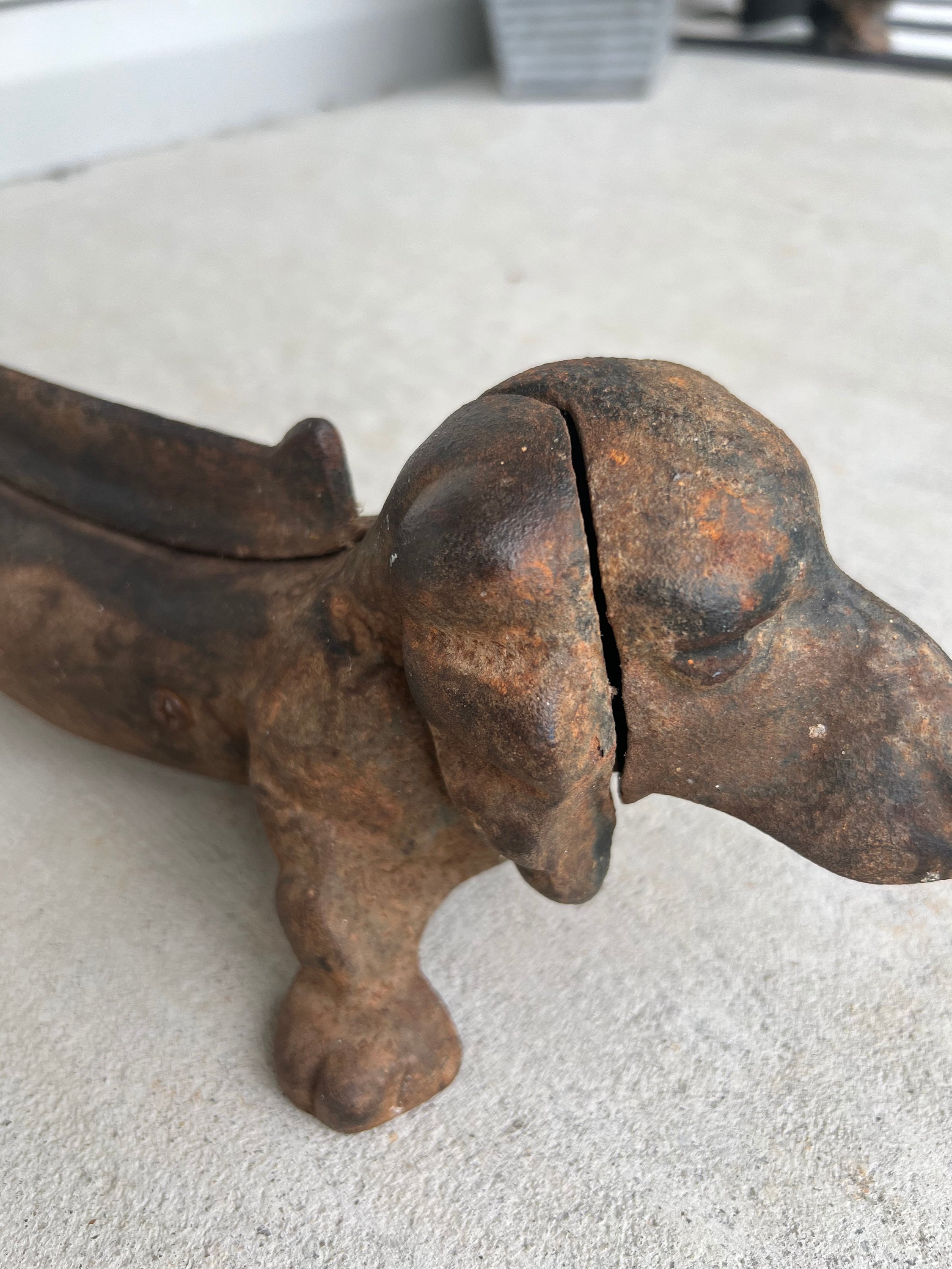 Cast Iron Antique Boot Scraper Dachshund Hound Dog - Etsy