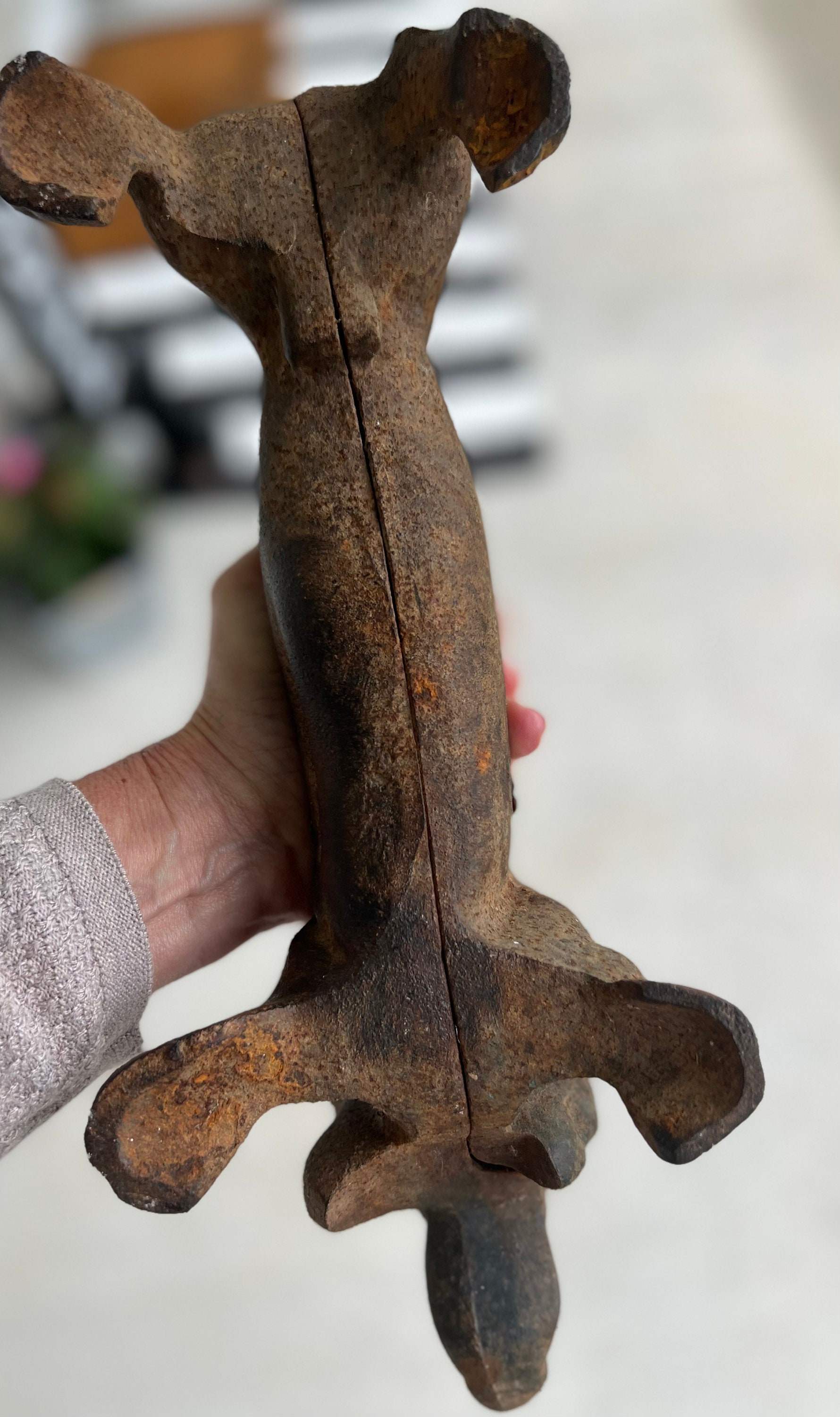 Cast Iron Antique Boot Scraper Dachshund Hound Dog - Etsy