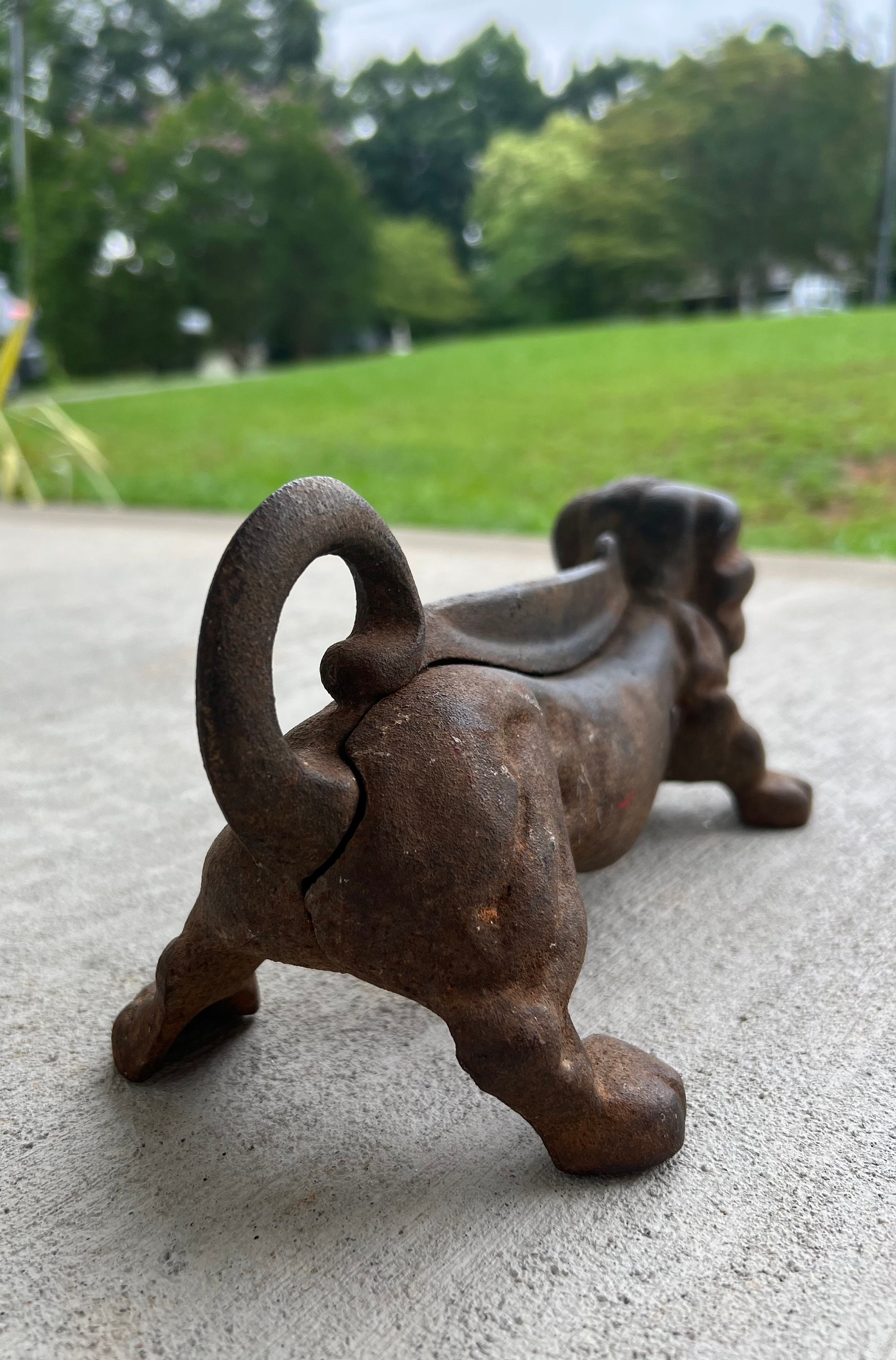 Cast Iron Antique Boot Scraper Dachshund Hound Dog - Etsy