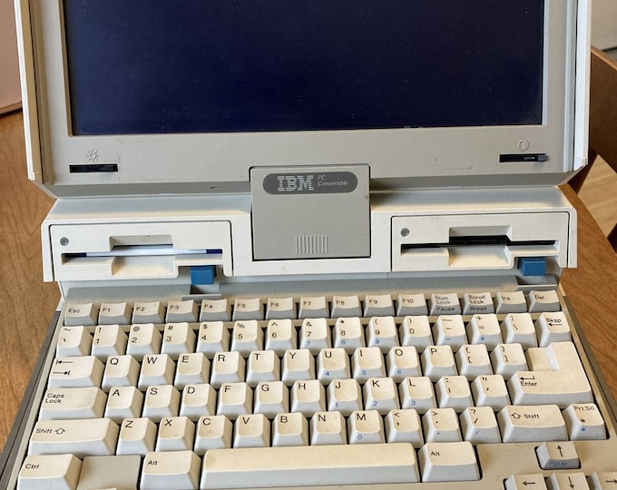 Vintage IBM PC Convertible 5140 Portable Computer - Etsy
