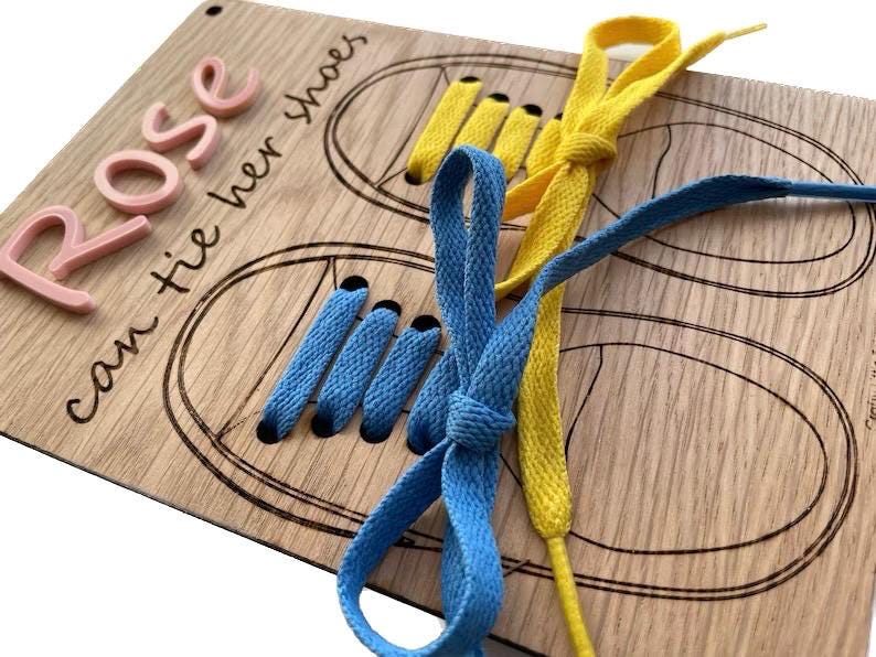 Svg Lacing Shoe Toy Learn Tie Laces Laser Cut Files Unique Board ...