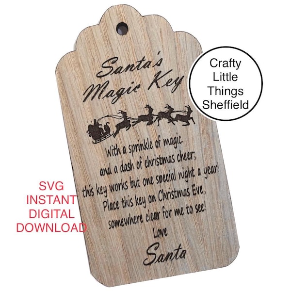 Santa's Magic Key - Etsy