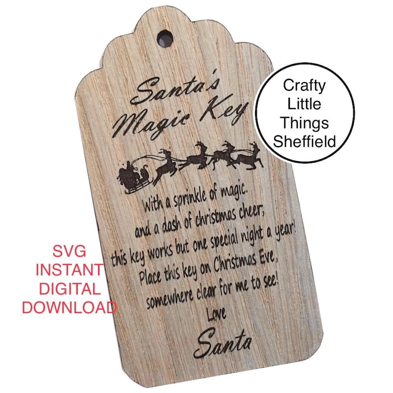 Santa's Magic Key - Etsy