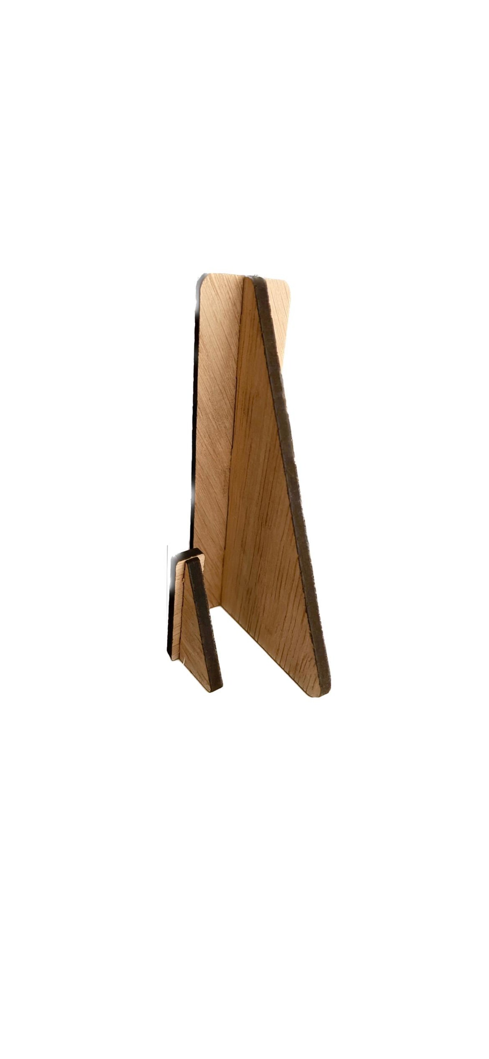 SVG Triangle Easel Stand Backs Picture Frame Display Files Laser ...