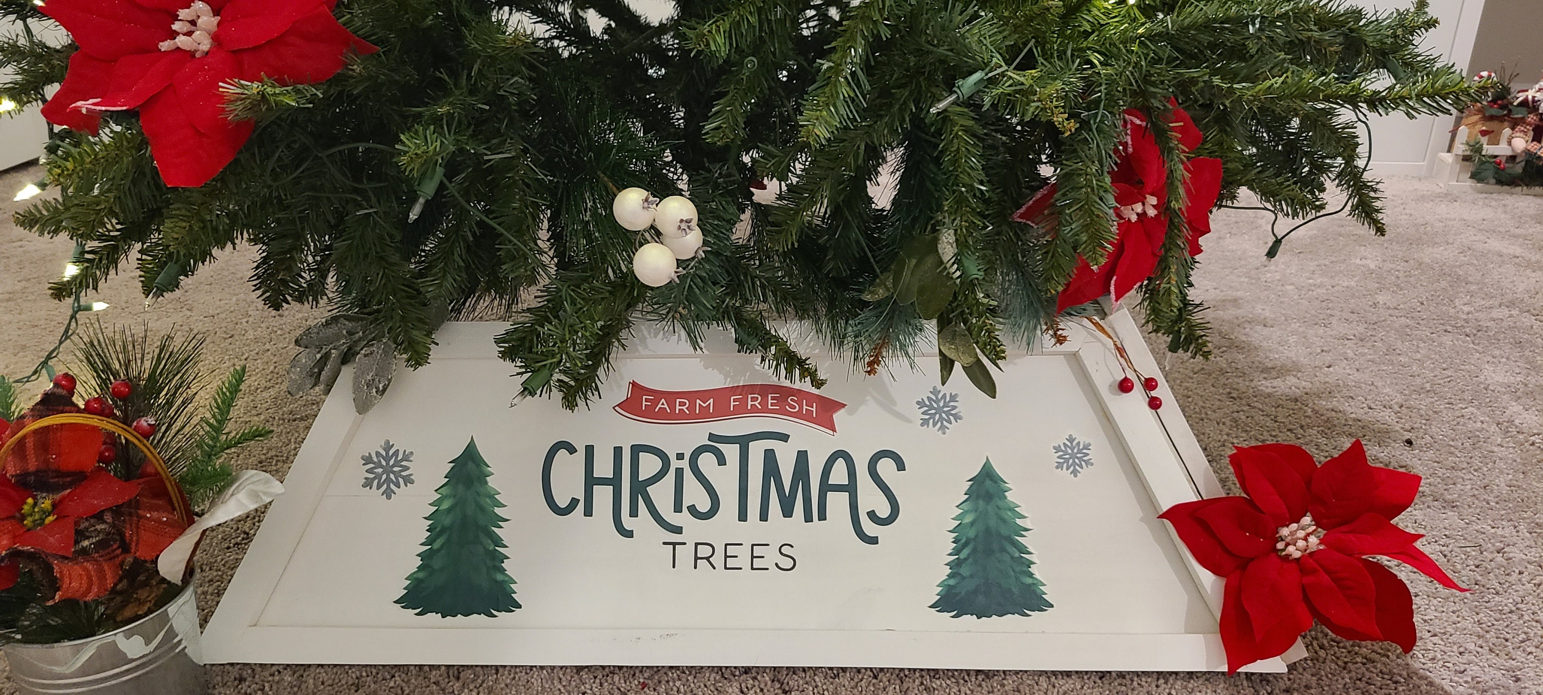 Tree Skirt/ Tree Collar/ Tree Box - Etsy