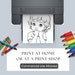 Printable Coloring Book Procreate Coloring Pages for Kids Toddlers ...