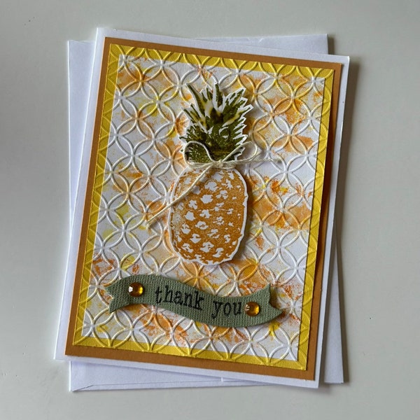 Pineapple Thank You - Etsy
