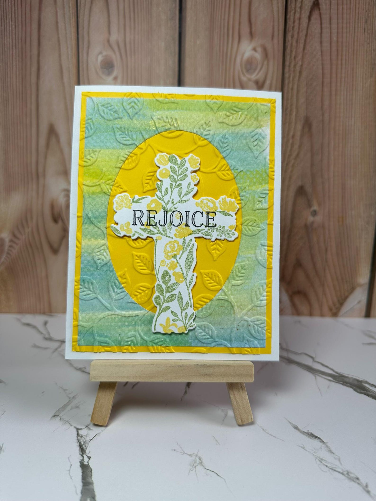 Easter Rejoice Watercolor Handmade Card - Etsy