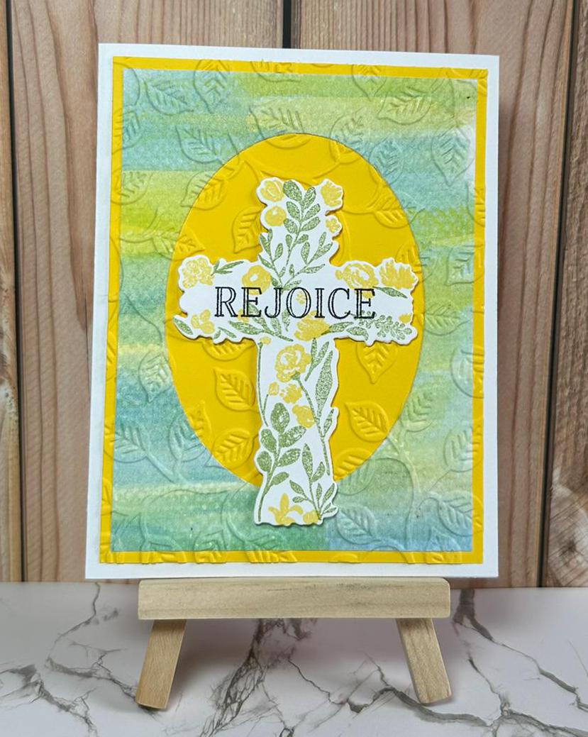 Easter Rejoice Watercolor Handmade Card - Etsy